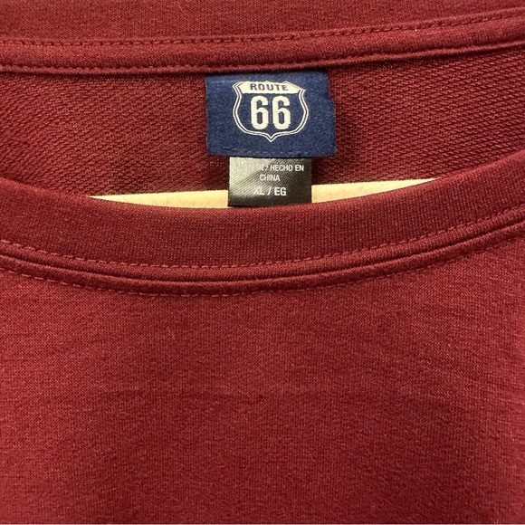 Route 66 | Sweaters | Nwt Route 66 Burgundywine Lightweight Pullover ...